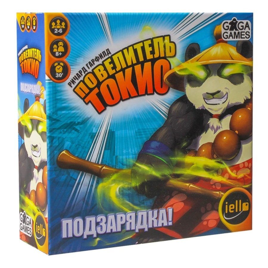 Повелитель Токио (King of Tokio). Подзарядка | Купить настольную игру в ...